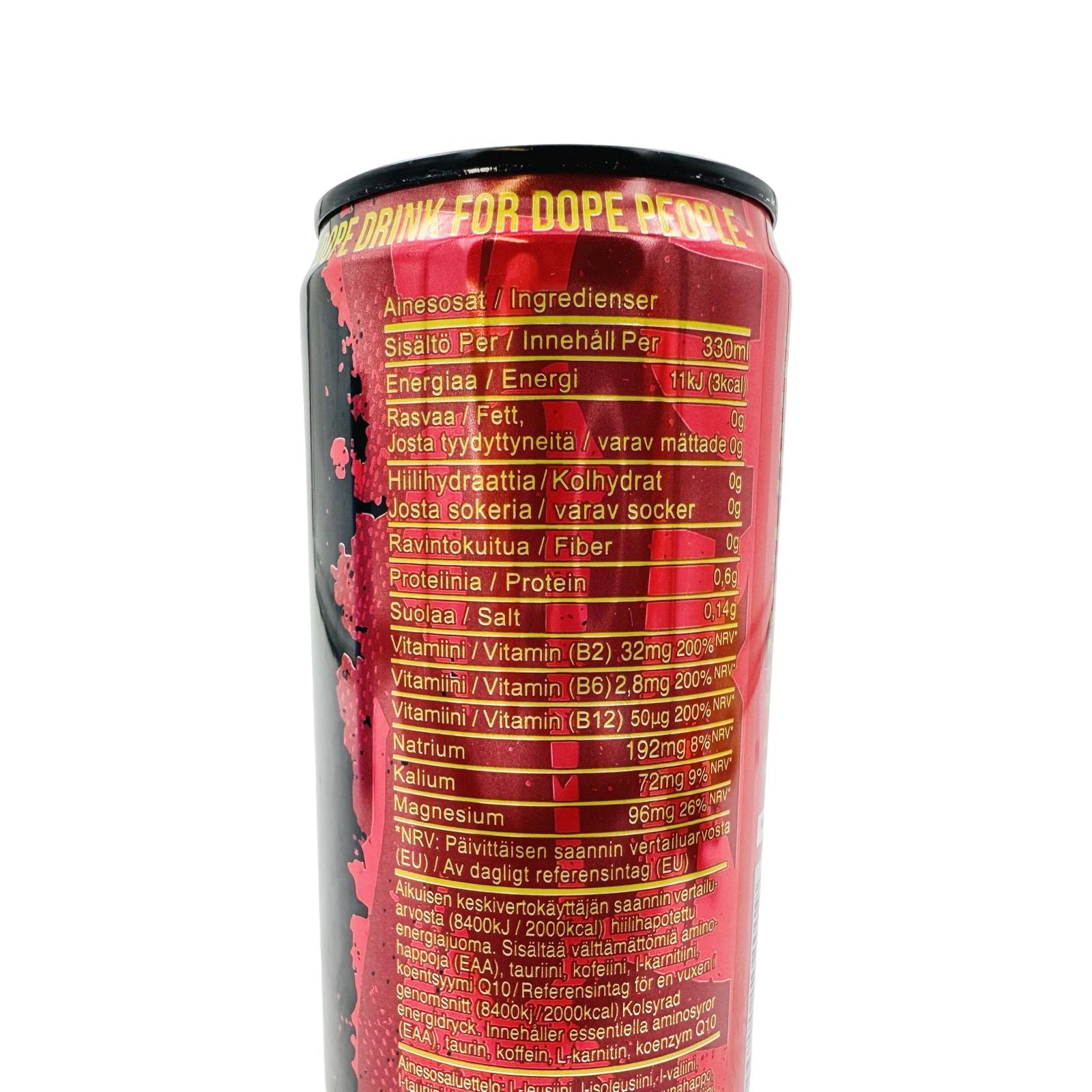 DOP3 Energy Drink Watermelon Mango 330ml