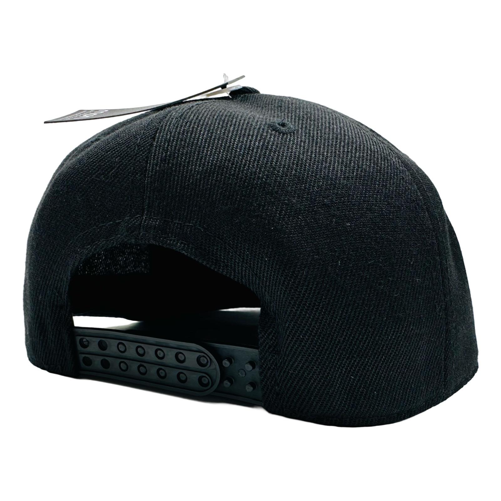 Tekant 2.0 Snapback All Black lippalakki, musta logo
